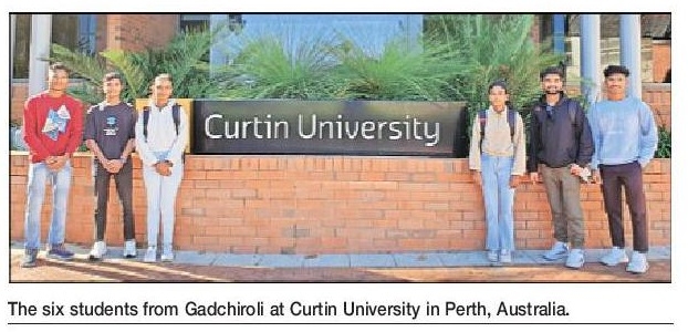 G’chiroli students earn scholarship, reach Australia - The Hitavada