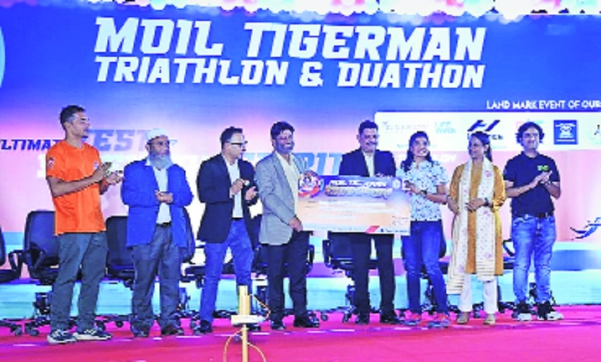 MOIL Tigerman Triathlon & Duathlon 2025 concludes - The Hitavada