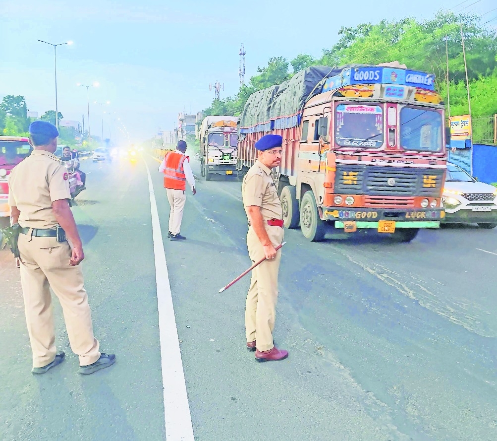 Ban on movement of heavy vehicles in city comes into effect; to be in ...