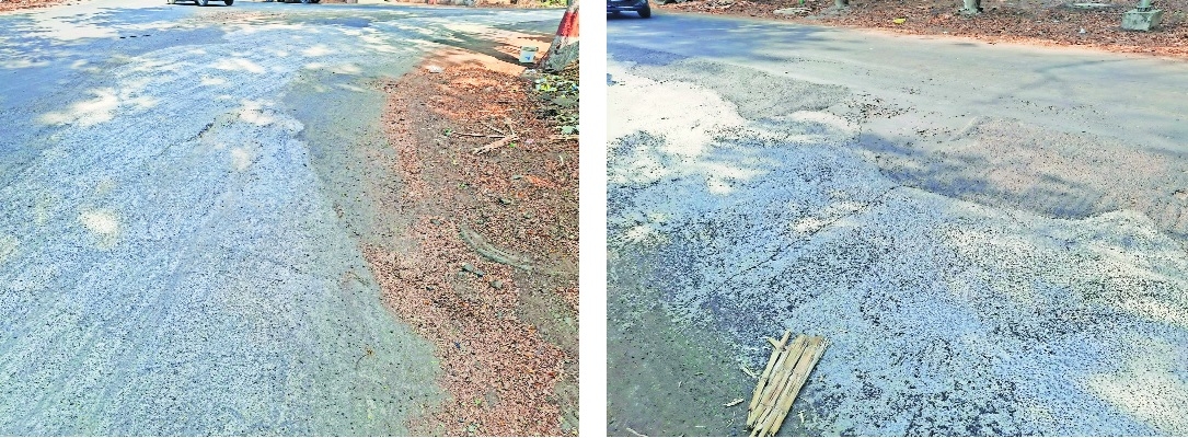 Stretch from Judges’ bungalow to CP Club risky - The Hitavada